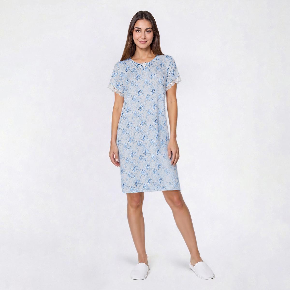 Click here for Plus Size Elizabeth & Nicole Short Sleeve Toile Ke... prices